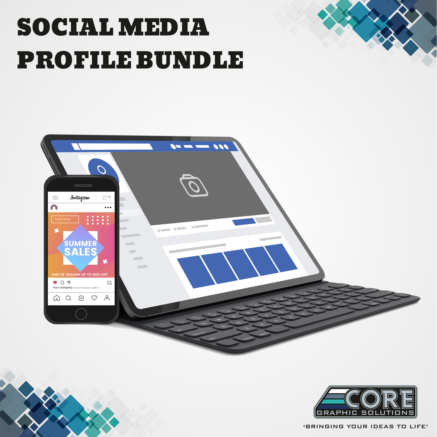 Social Media Profile Bundle | Core Graphic Solutions