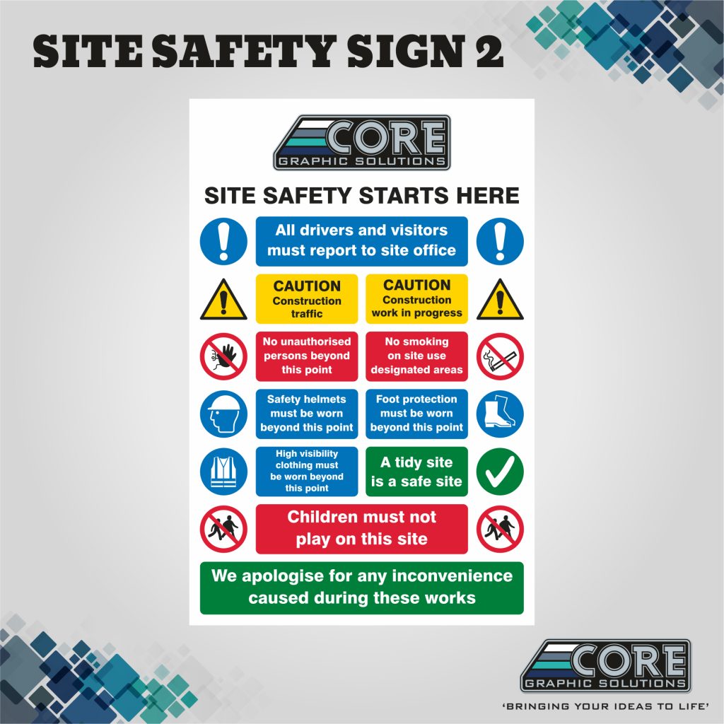 Site Safety Sign - 2
